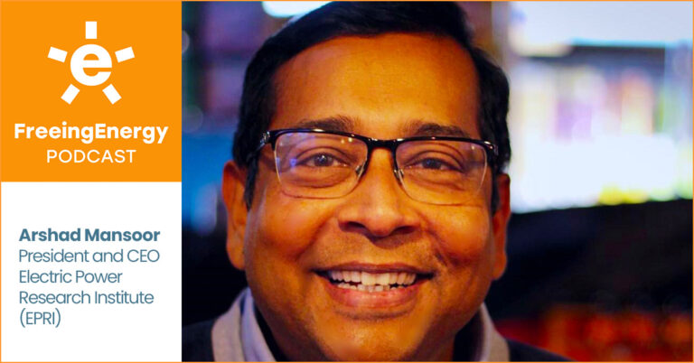 Arshad Mansoor, the CEO of EPRI, share his vision for a more resilient ...